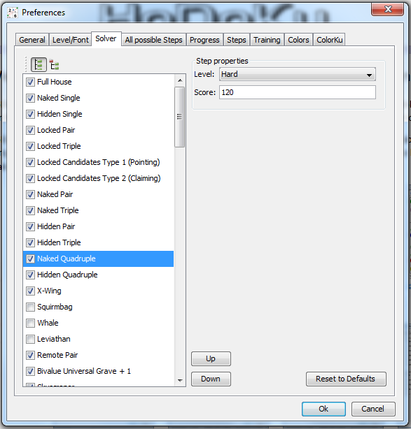HoDoKu Sudoku Generator solver trainer analyzer HoDoKu Sudoku Generator solver trainer analyzer